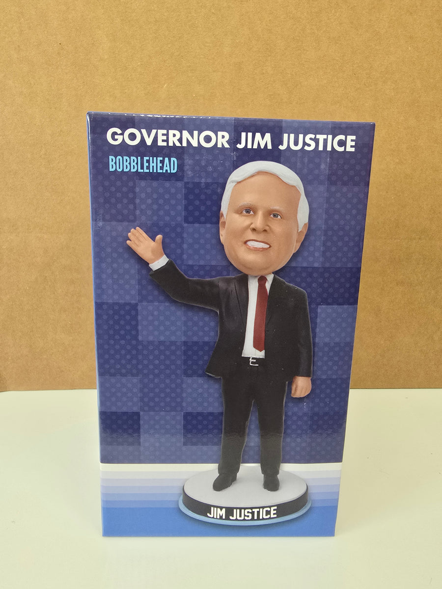 Governor Jim Justice Bobblehead – Pam's Hallmark