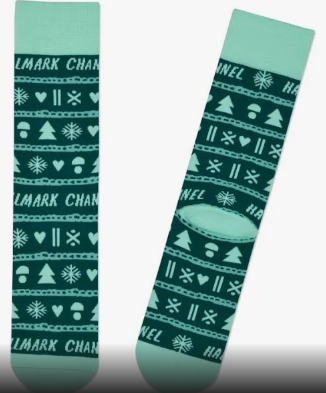 Hallmark Channel Green Icon Socks – Pam's Hallmark